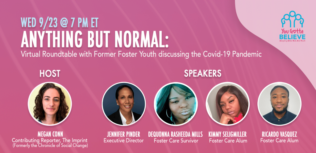 9/23 Virtual Roundtable - Anything But Normal • You Gotta Believe